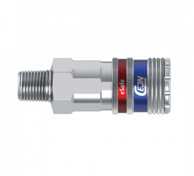 Pneumatic – CEJN Series 320 Safety Coupling – Male Thread With Loctite ...